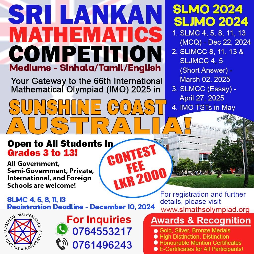 Sri Lanka Olympiad Mathematics Foundation